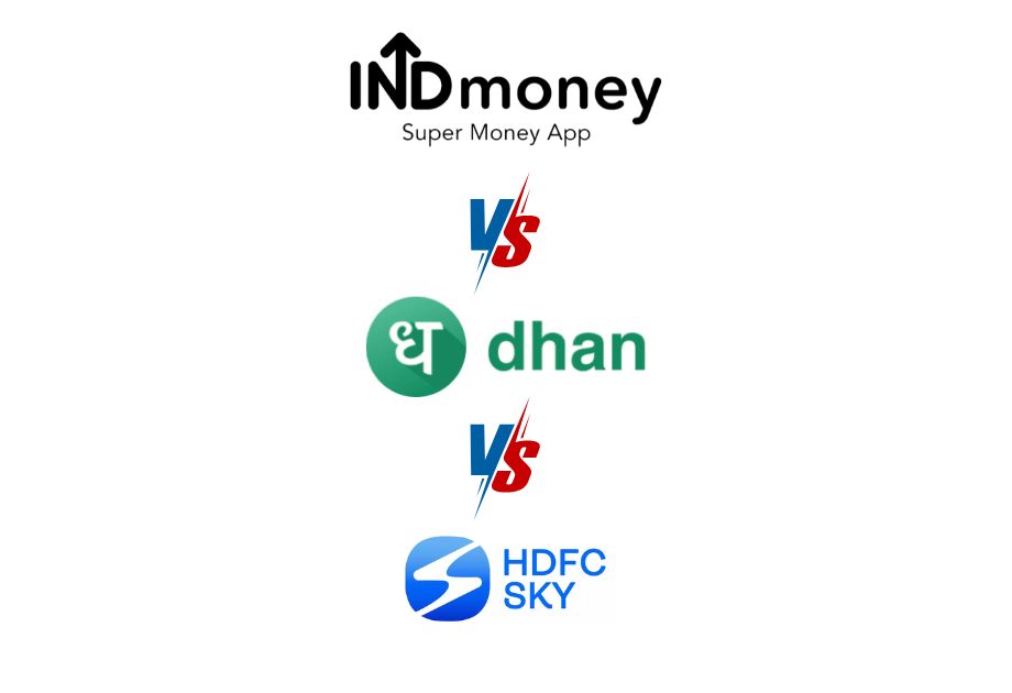 Indmoney vs Dhan vs HDFC sky: Charges | Brokerage | Review | AMC ...